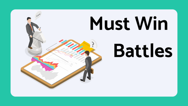How to identify and win your Must Win Battles | Noxit